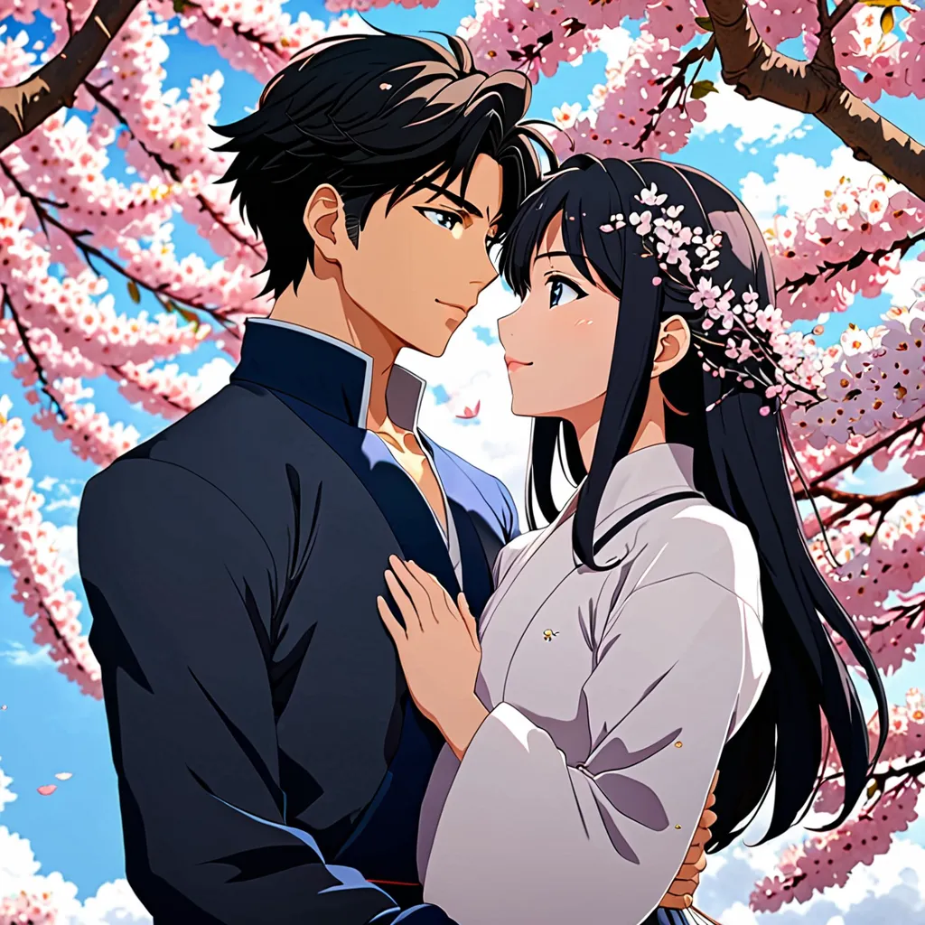 The Artistry and Emotion Behind Anime Couple Portraits